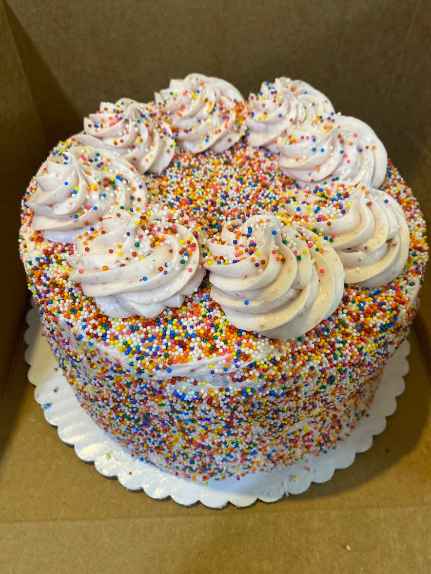 6-Inch Vegan Custom Cake, Gluten-Free | Sinful Confections