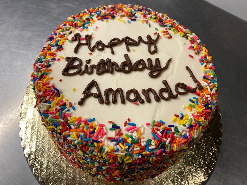 6 inch 2-Layer Cake (8-12 servings) – Sinful Confections